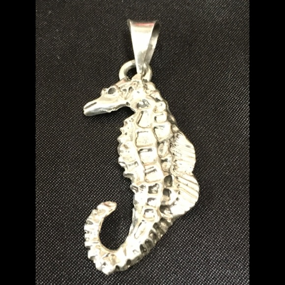 Jewelry | Sterling Silver Seahorse Pendant | Poshmark